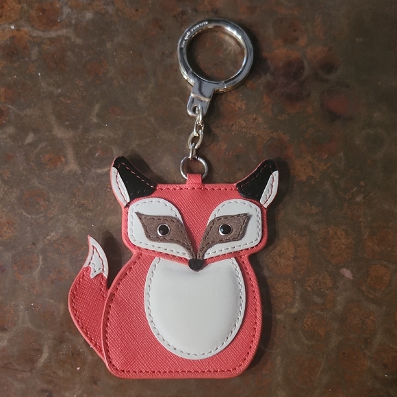 kate spade | Accessories | Kate Spade Coral Fox Key Holder | Poshmark